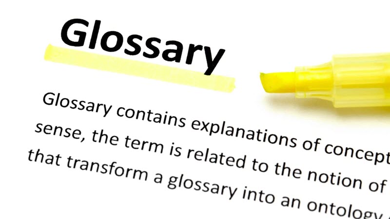 Glossary – Mathematical Mysteries